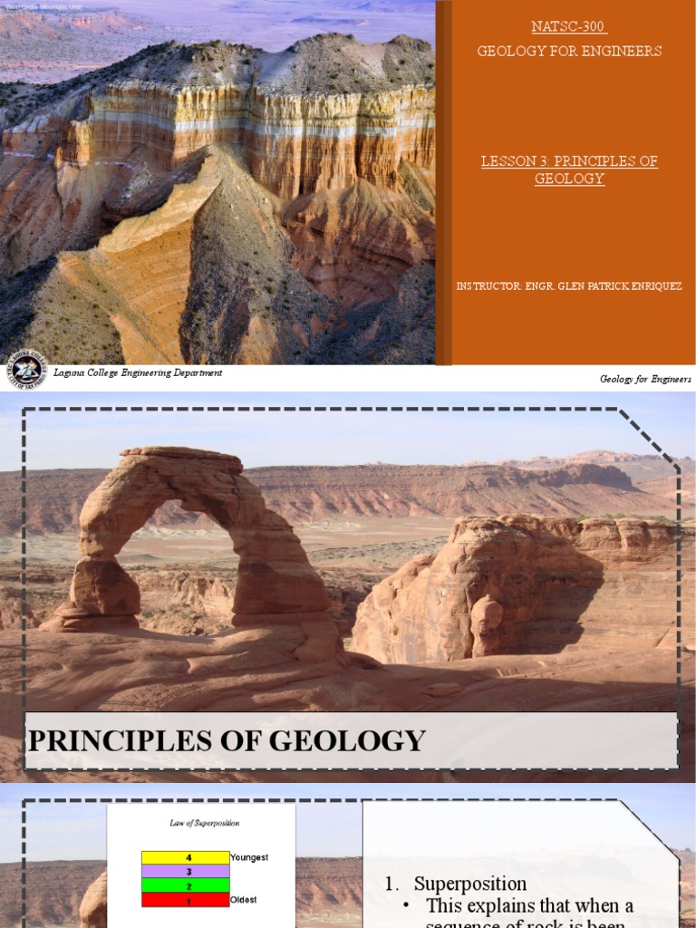 Module 3-Principles of Geology | PDF | Plate Tectonics | Geology