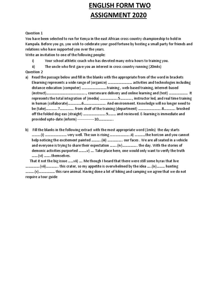 English Form 2 | PDF | Foreign Language Studies | Home & Garden