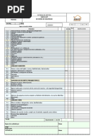 Formato de Inspección Arnés de Seguridad | PDF | Corrosión | Metalurgia