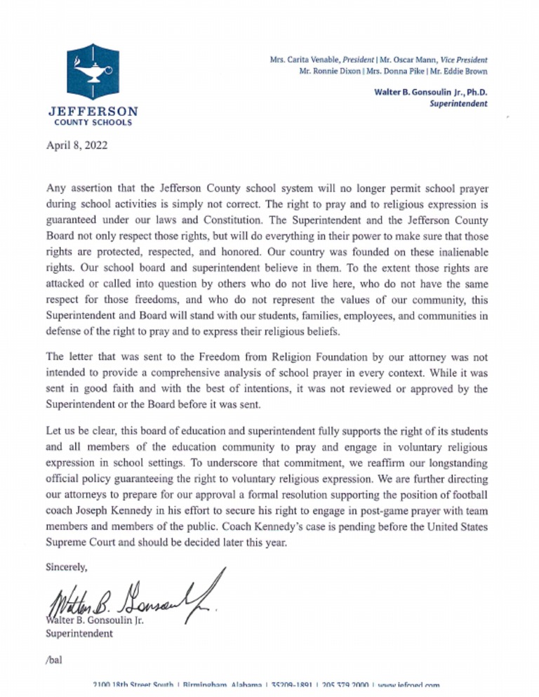 JEFCOED Statement April 8, 2022 | PDF