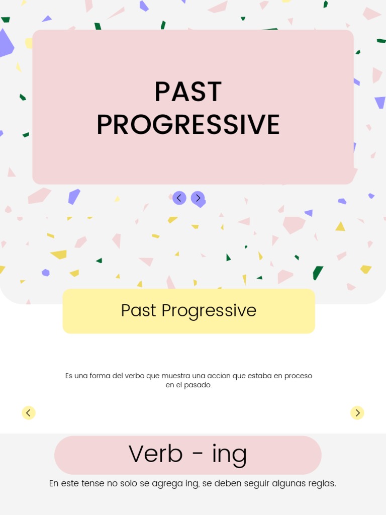 Past Progressive | PDF | Linguistics | Language Families