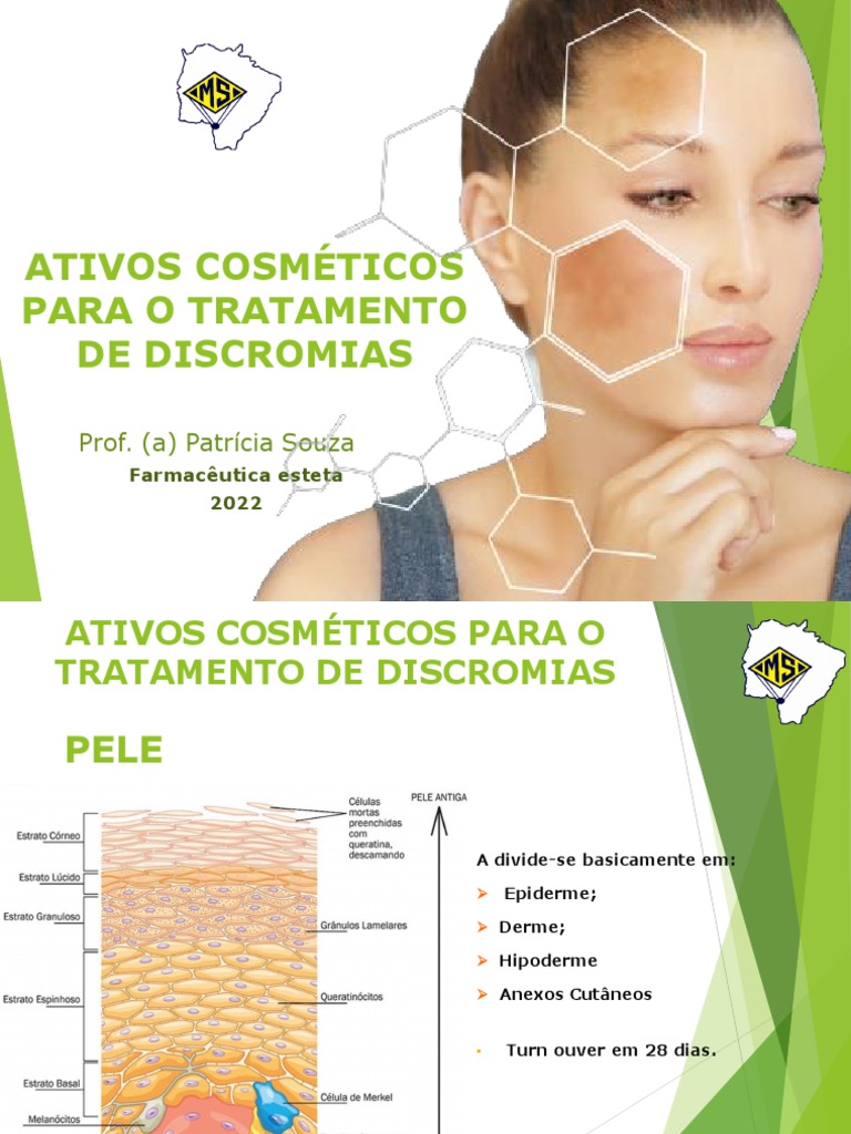 Tratamiento de Discromías Cutáneas | PDF | Biomoléculas | Piel