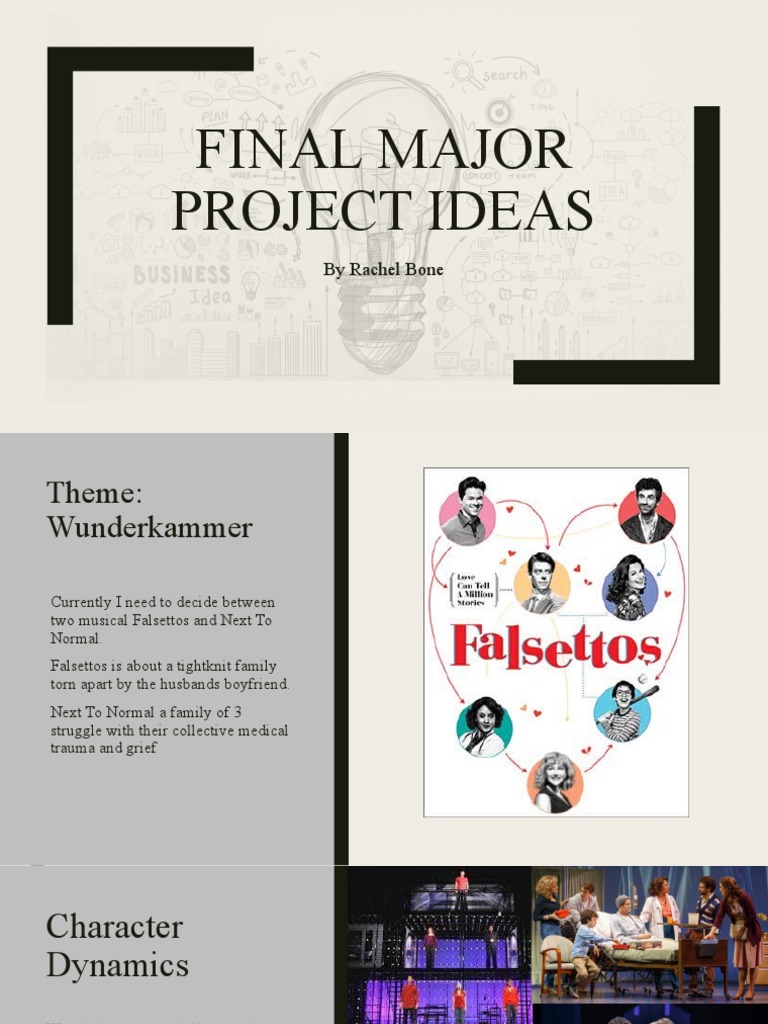 Final Major Project Presentation Rachel | PDF