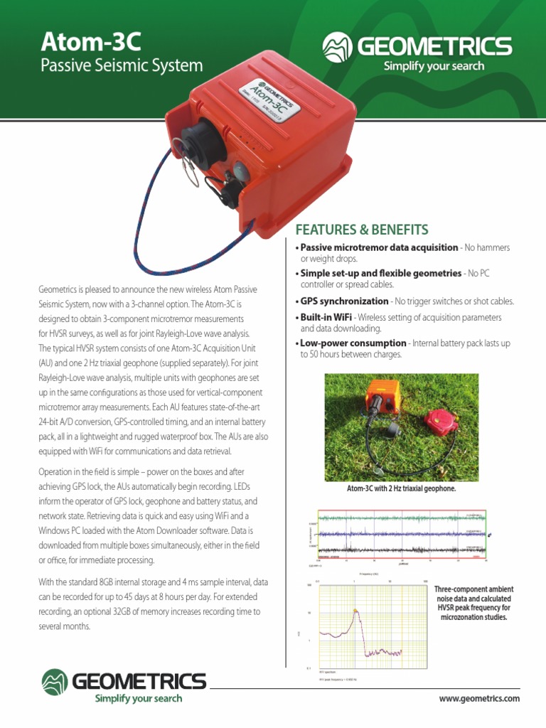 Atom 3C Spec Sheet 012221 | PDF