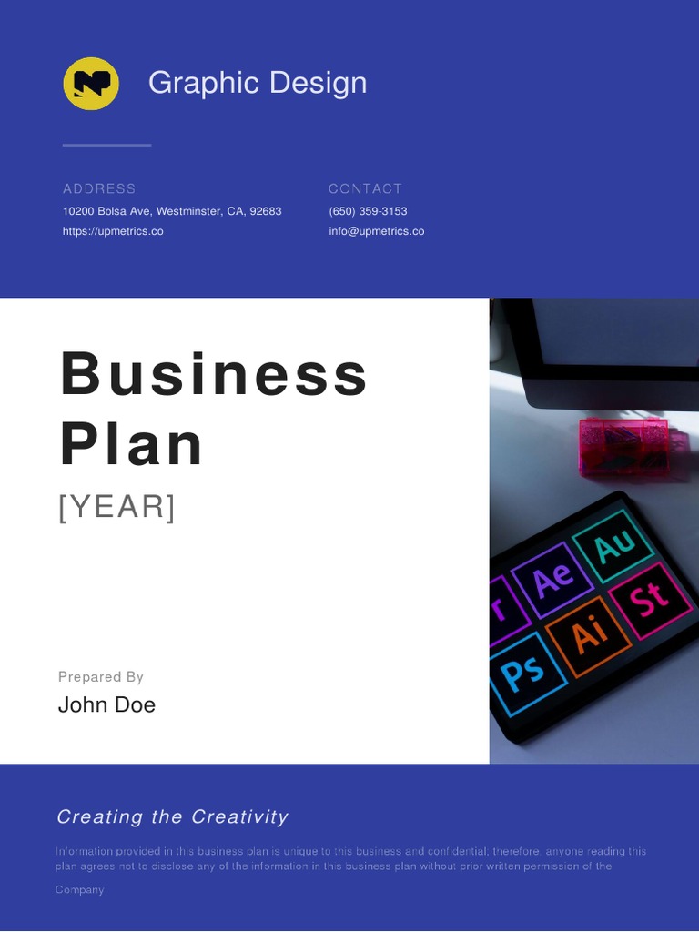 Graphic Design Business Plan Example | PDF