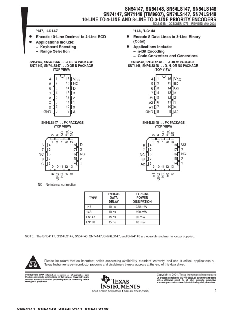 D D D D: 4 5 6 7 8 C B GND V NC D 3 2 1 9 A 4 5 6 7 Ei A2 A1 GND V E0 ...