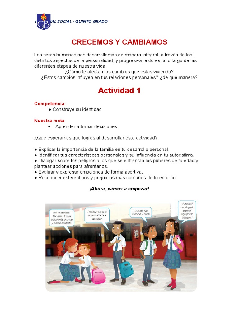 Crecemos y Cambiamos | PDF