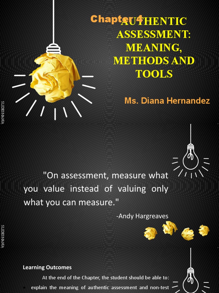 Assessment Chapter 4 | PDF