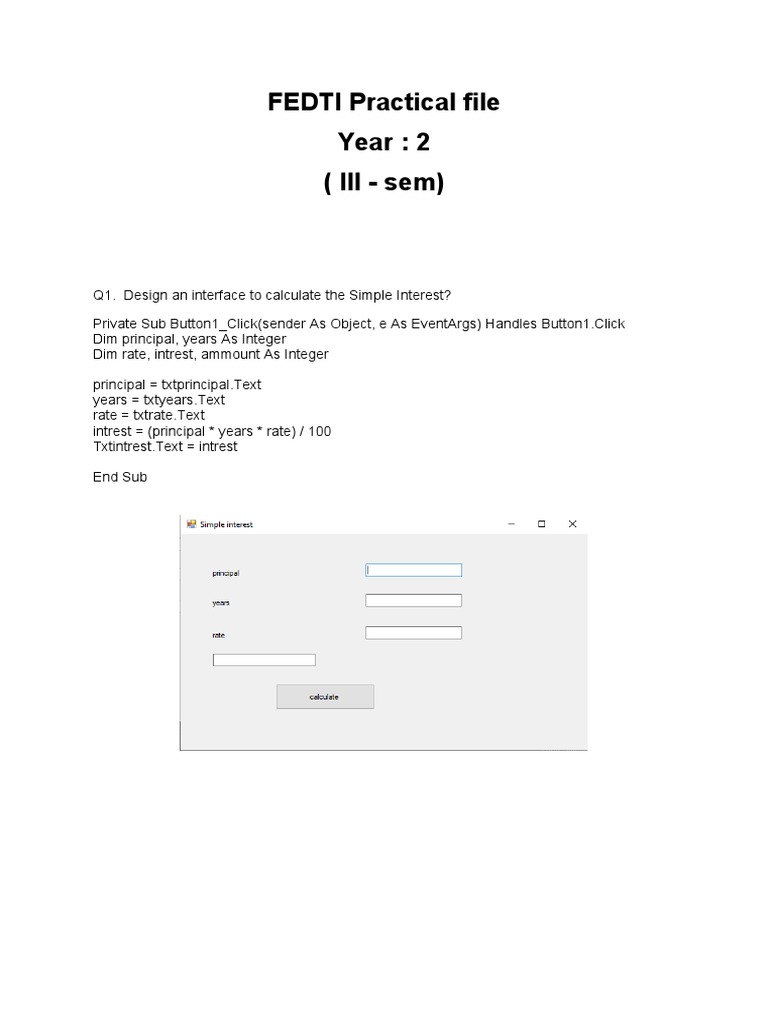 Practical File | PDF