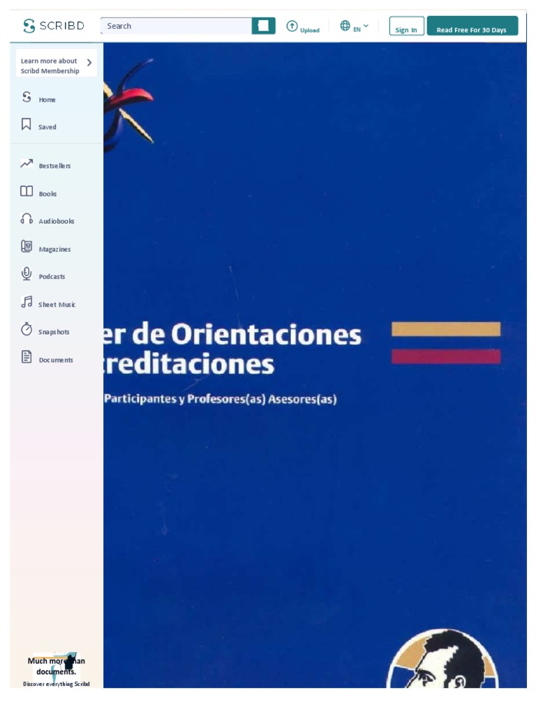 PDF Tallerdeorientaciones y Acreditaciones Mision Sucre | PDF | Scribd | Social Information ...