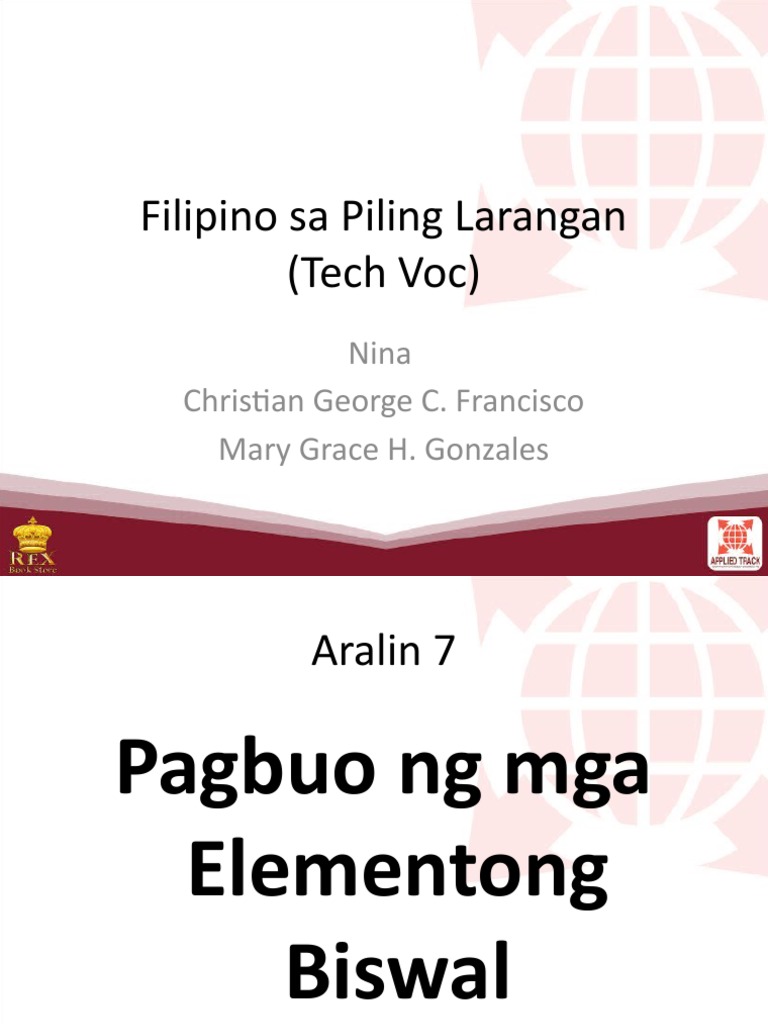 7 Pagbuo NG Mga Elementong Biswal | PDF