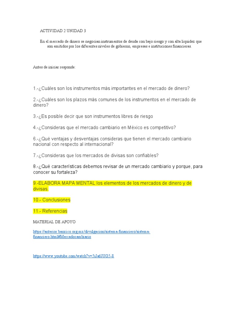 Actividad 2 Unidad 3 | PDF