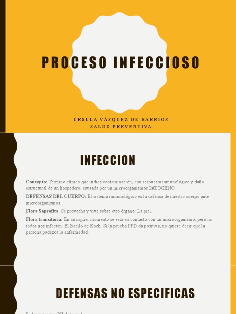 Proceso Infeccioso | PDF
