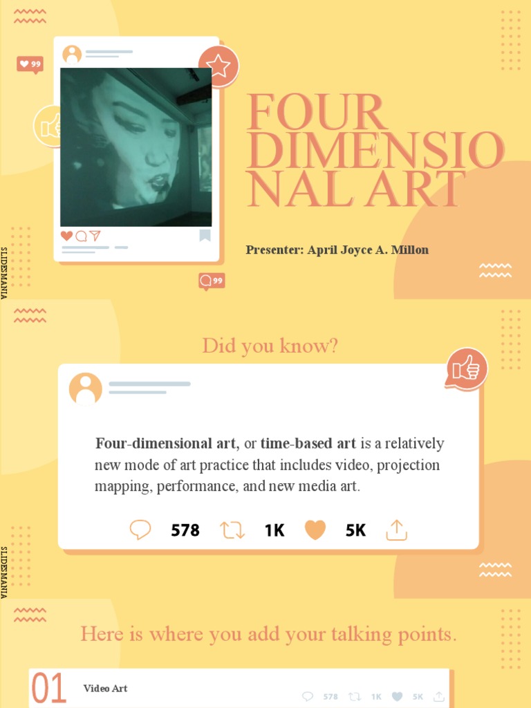 Four Dimensional Art - April Joyce Millon (BSCE-2G) | PDF