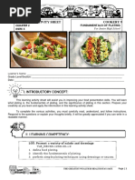 Curriculum Guide Cookery 9 | PDF