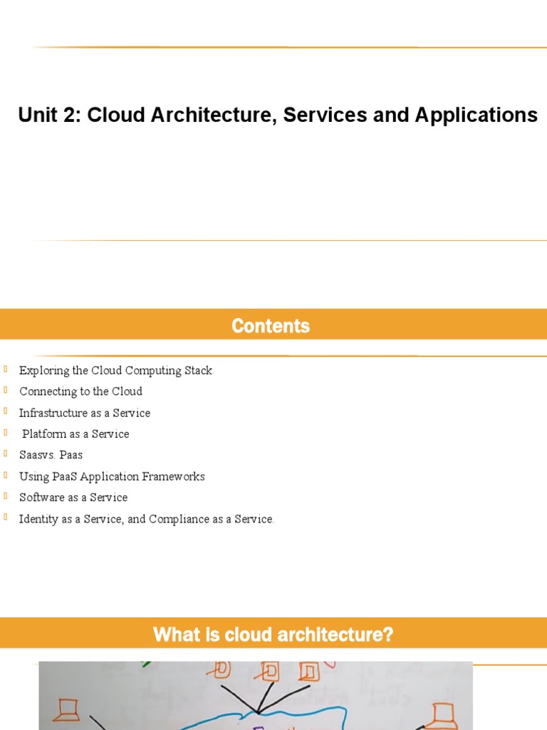 Unit 2 Cloud Architecture Pdf