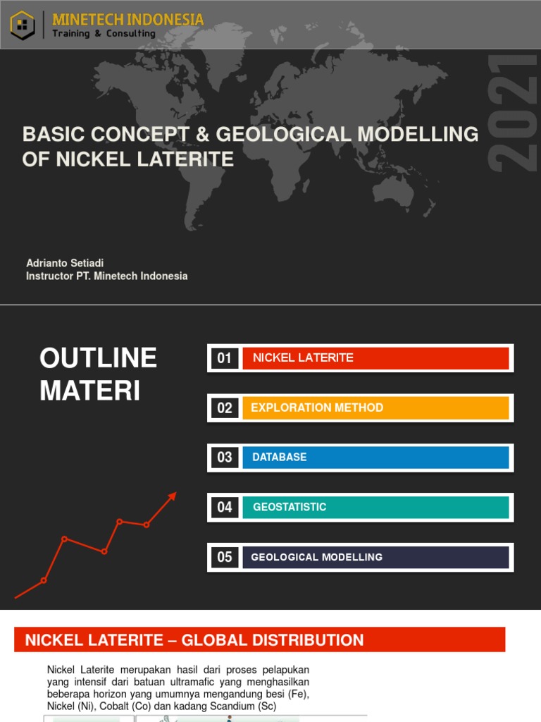 Basic Concept and Geological Modelling of Nickel Laterite | PDF | Earth ...