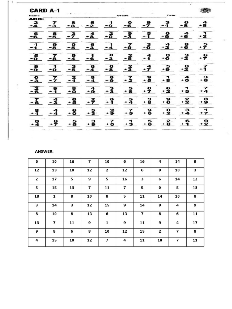 Window Cards (A1-D4) | PDF