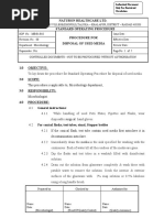 Standard Operating Procedure (SOP) (Template) - Scribe | PDF | Computers