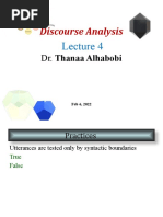 Possible Exam Questions For The Discourse Analysis Exam | PDF | Genre ...
