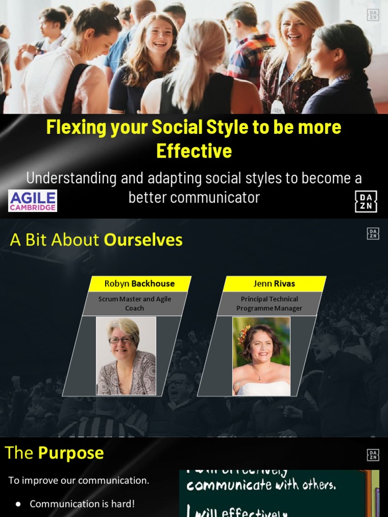 Understanding Social Styles Workshop | PDF | Communication | Behavior