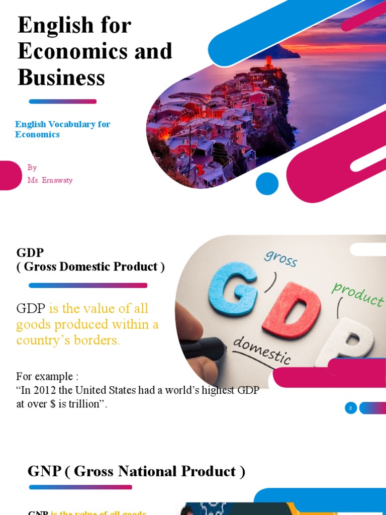 English For Economics and Business 1 | PDF