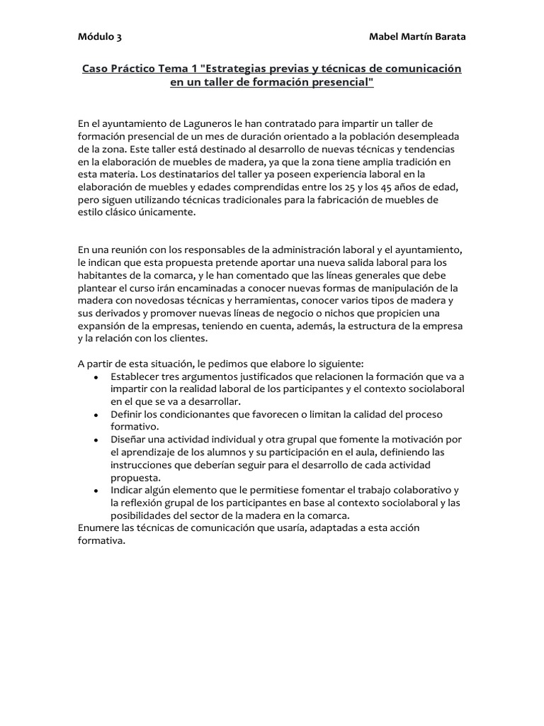 Caso Práctico Tema 1 | PDF