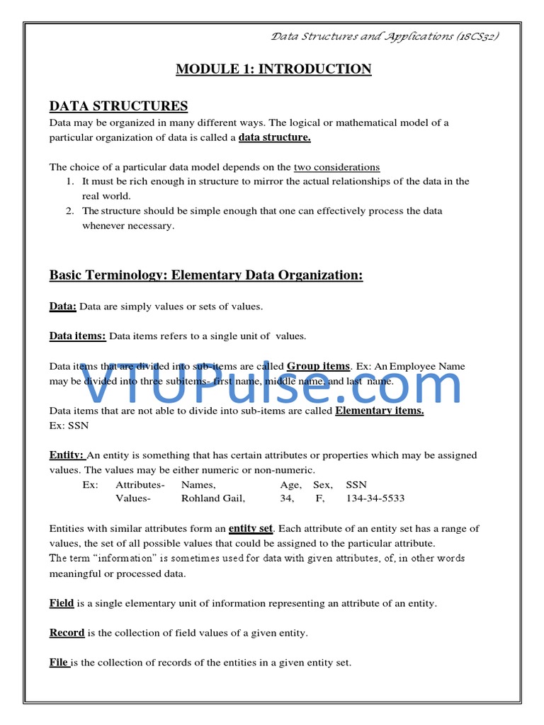 Structuring Data: Types and Examples | PDF | Pointer (Computer Programming) | Parameter ...