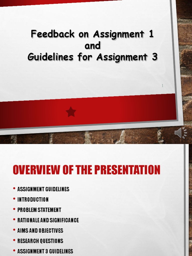 Guidelines For Assignment 1 and 3, Research HREDU82 | PDF