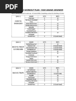 Athlean-X Workout Series Overview | PDF | Anatomical Terms Of Motion ...