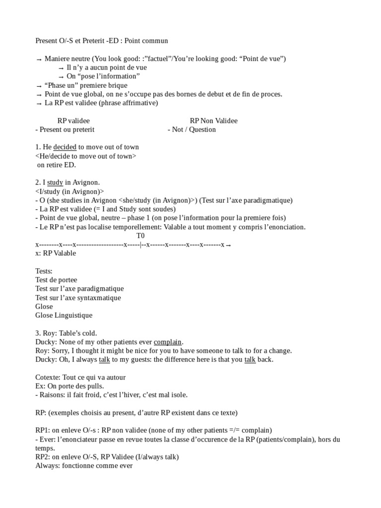 Grammaire CM2 | PDF