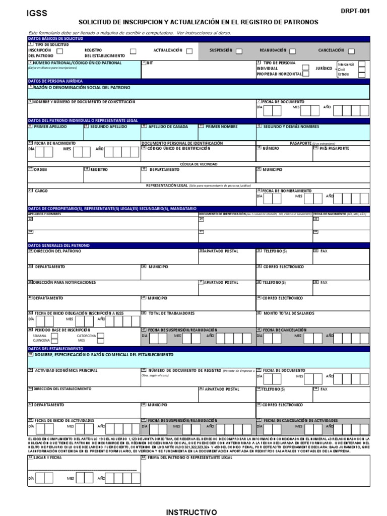 DRPT 001 | PDF | Gobierno