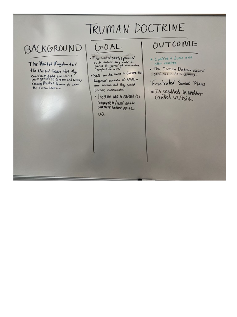 Truman Doctrine | PDF