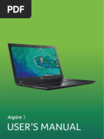 Acer Aspire 7 User Manual | PDF | Bluetooth | Wireless Lan