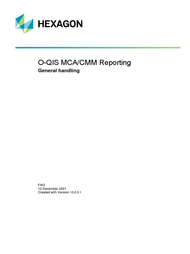 Q Das v13 Faq o Qis Mca CMM Reporting General en | PDF