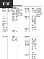 Nursing Care Plan and Fdar | PDF | Bleeding | Childbirth