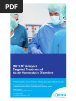 ROTEM Interpretation | PDF | Coagulation | Blood