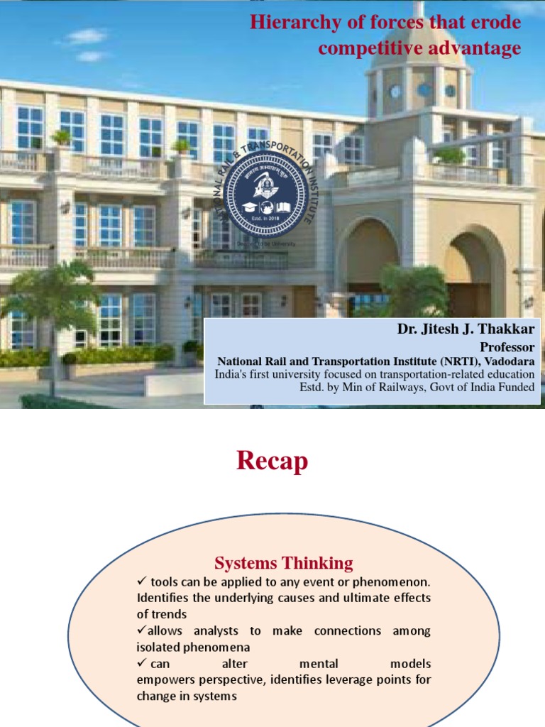 2 - Hierarchy of Forces That Erode Competitive Advantage | PDF