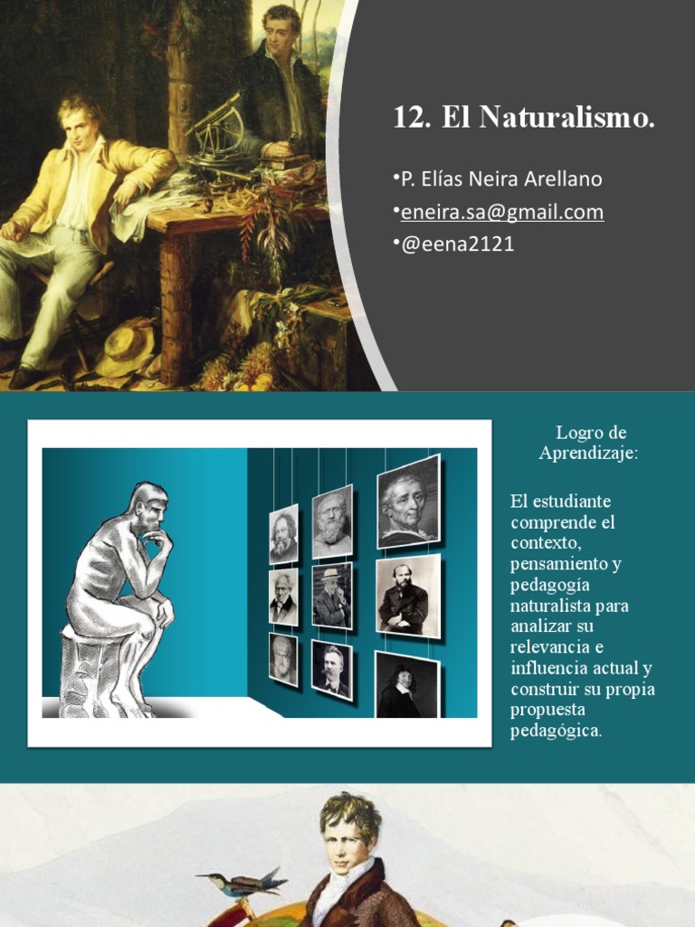 12 El Naturalismo | PDF | Naturalismo (filosofía) | Evolución