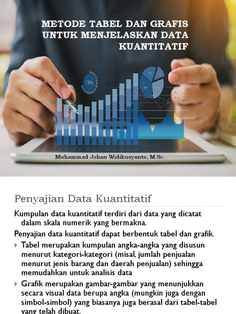 Metode Tabel dan Grafik Data Kuantitatif | PDF