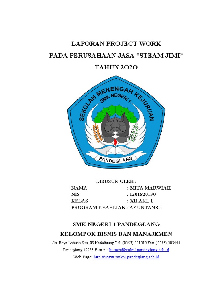 Laporan Project Work Mita | PDF