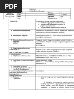 DLP COT 1 Filipino 4 Pagsunod Sa Panuto | PDF