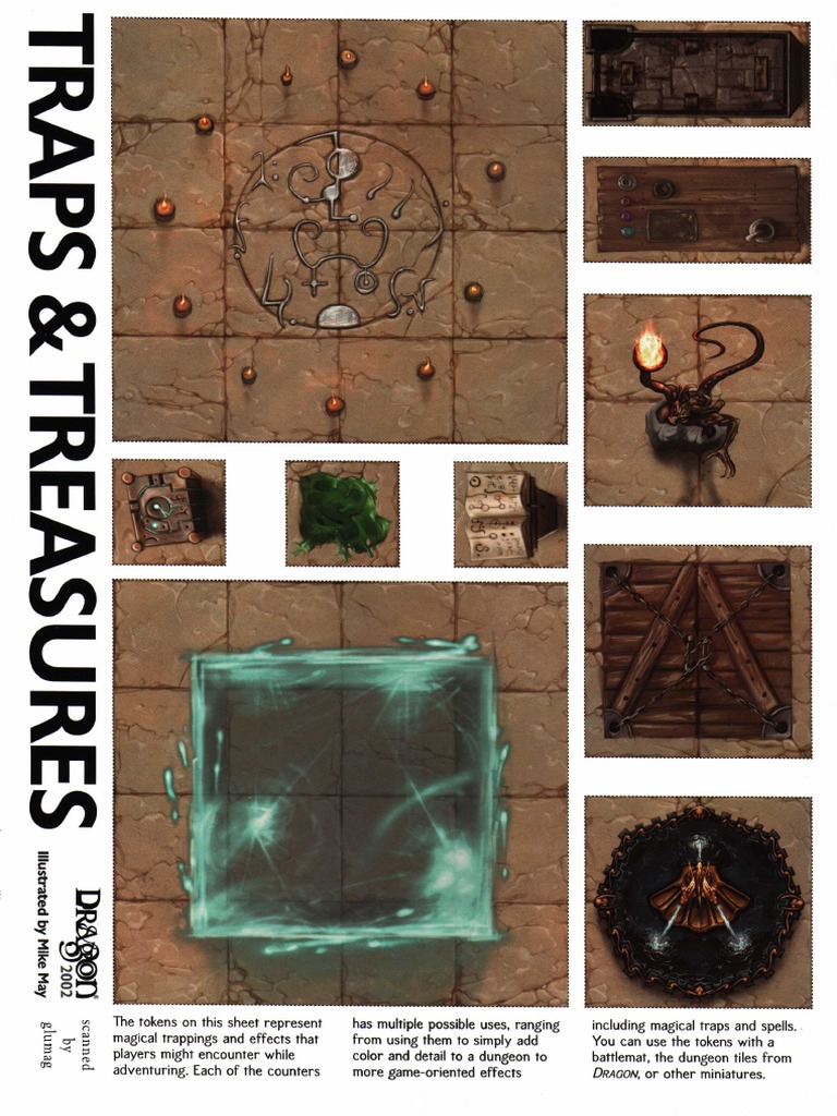 Dragon Magazine #302 - Pullout | PDF