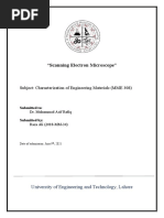 SEM and TEM Notes | PDF | Scanning Electron Microscope | Transmission ...