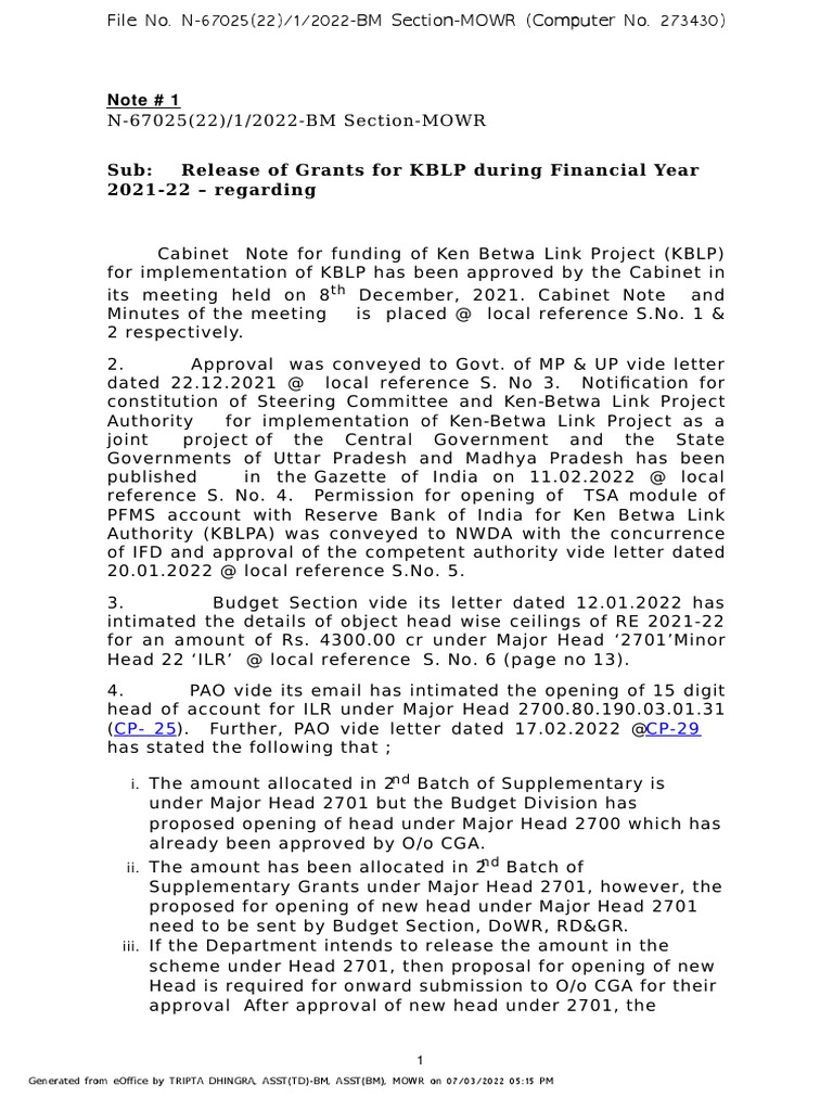 Noting KBLP | Download Free PDF | Budget | Economies