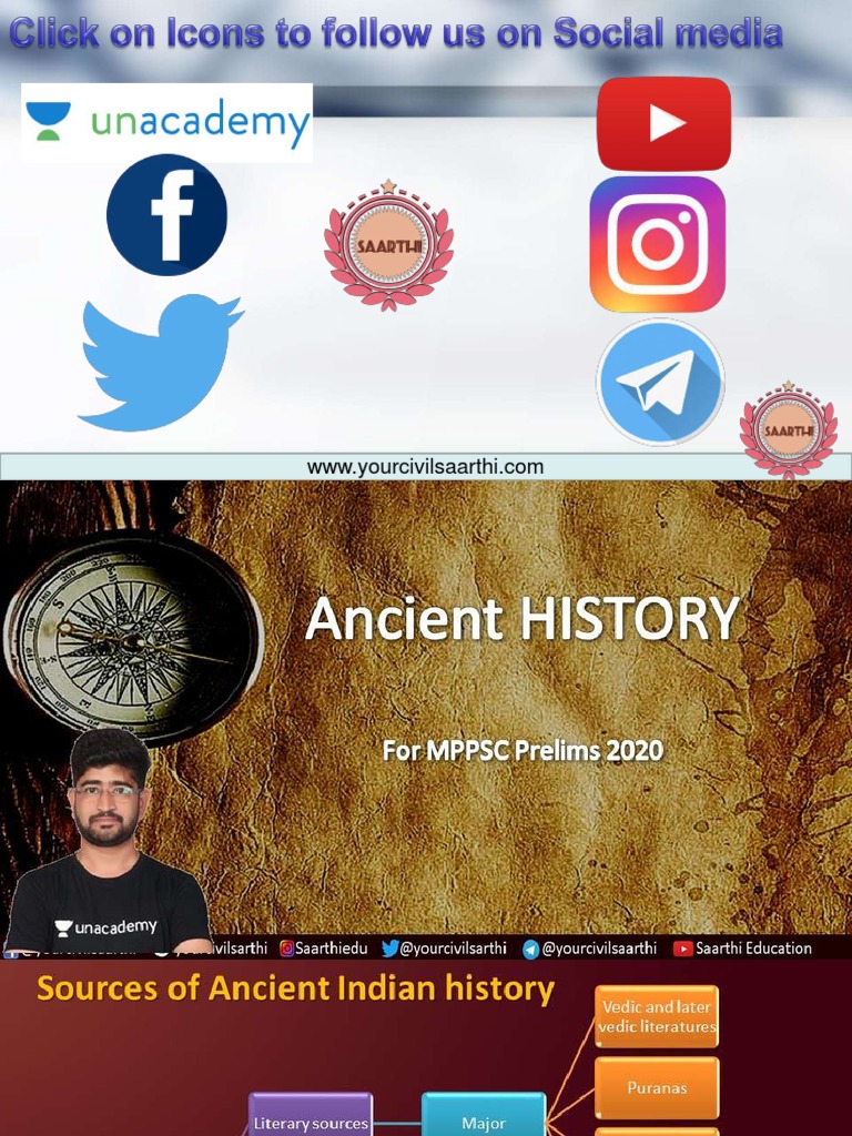 Ancient History Short Notes | PDF