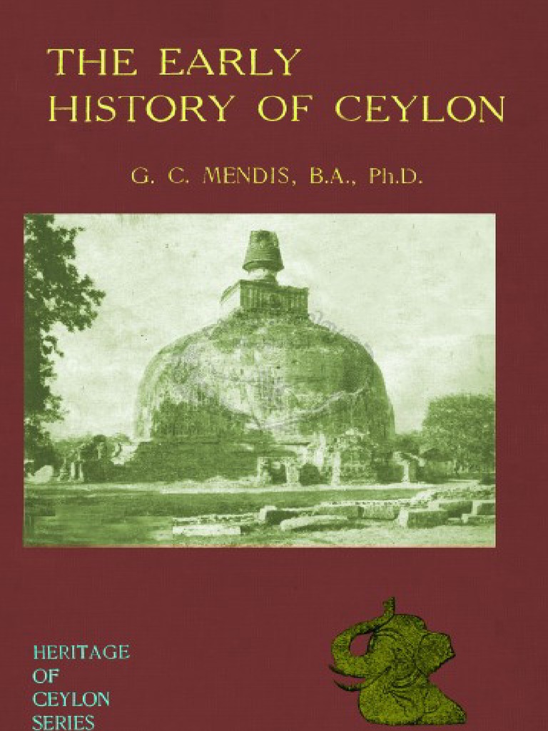 The Early History of Ceylon | PDF