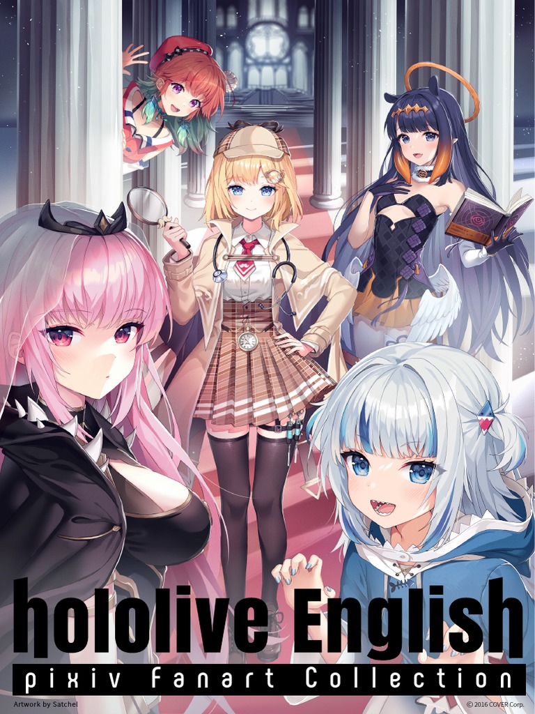 Hololive English Pixiv FAN ARTBOOK | PDF