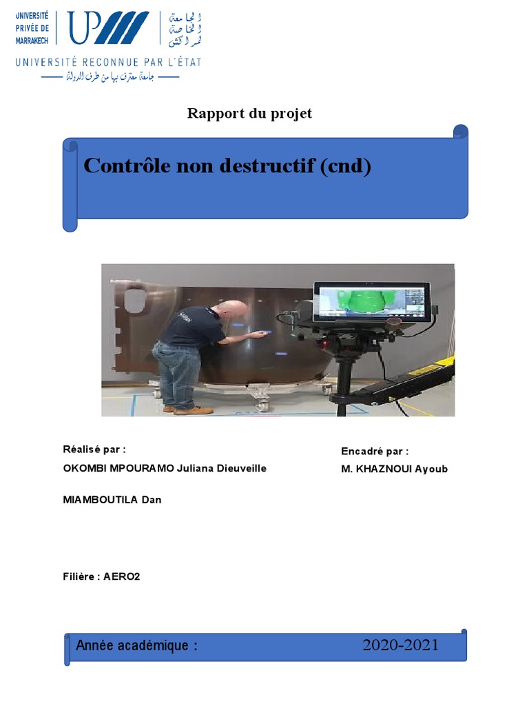 Contrôle Non Destructif | PDF | Contrôle non destructif | Physique ...
