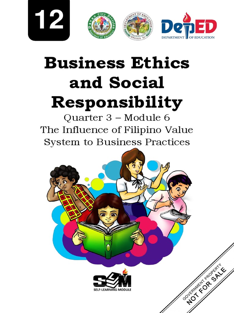Q3 Business Ethics 12 Module 6 | PDF | Value (Ethics) | Learning